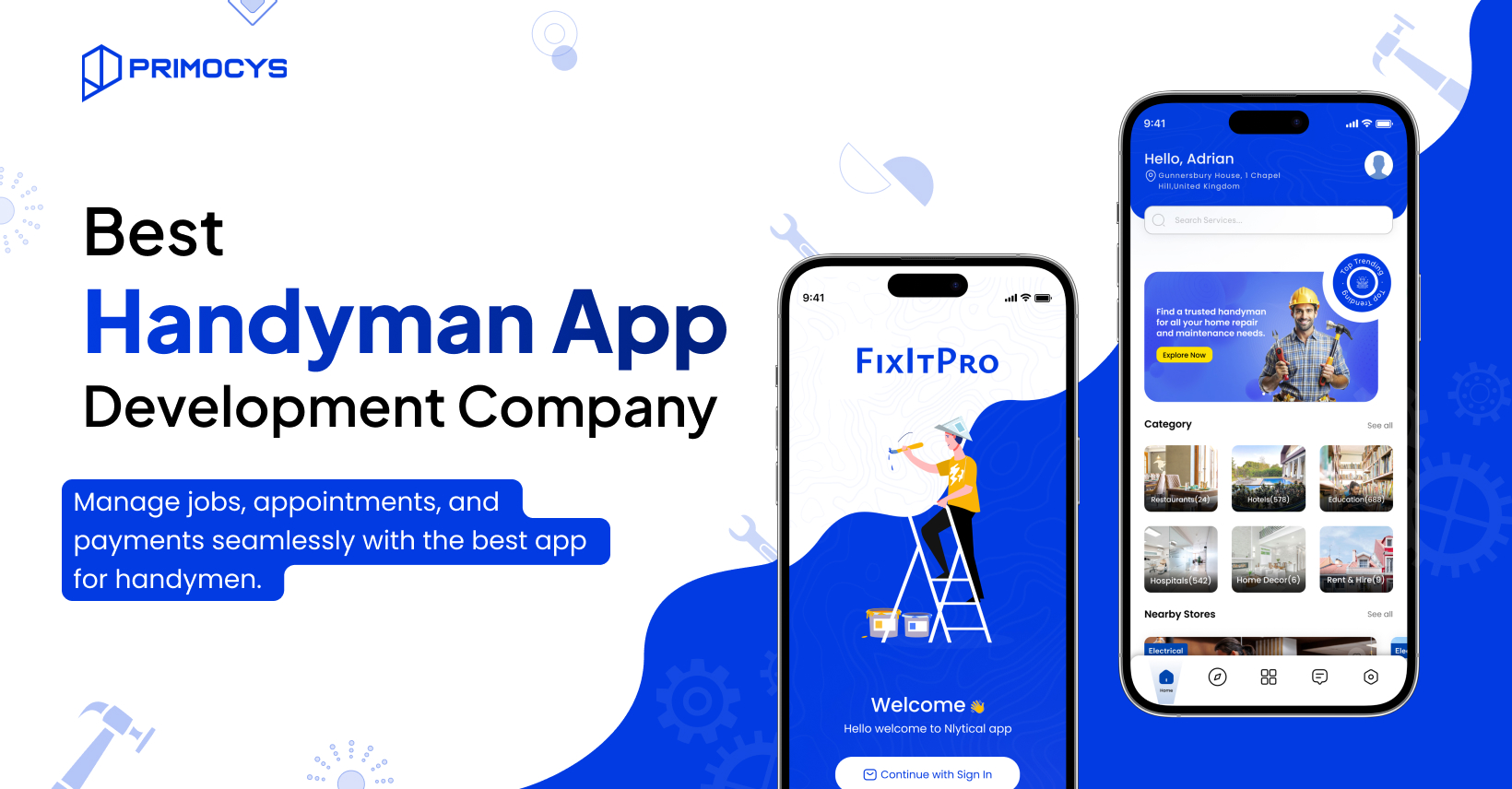 Best On-Demand Handyman App Development for Android and iOS